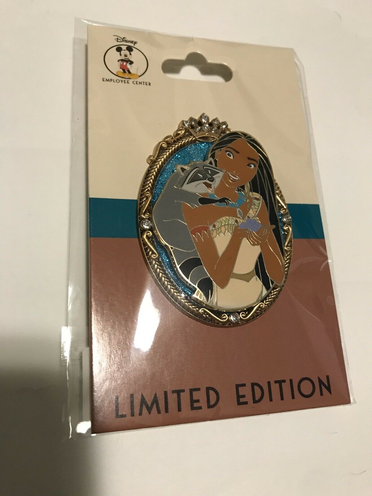 DEC Disney Employee Center Princess Pals Pocahontas Meeko LE 200 Pin ...