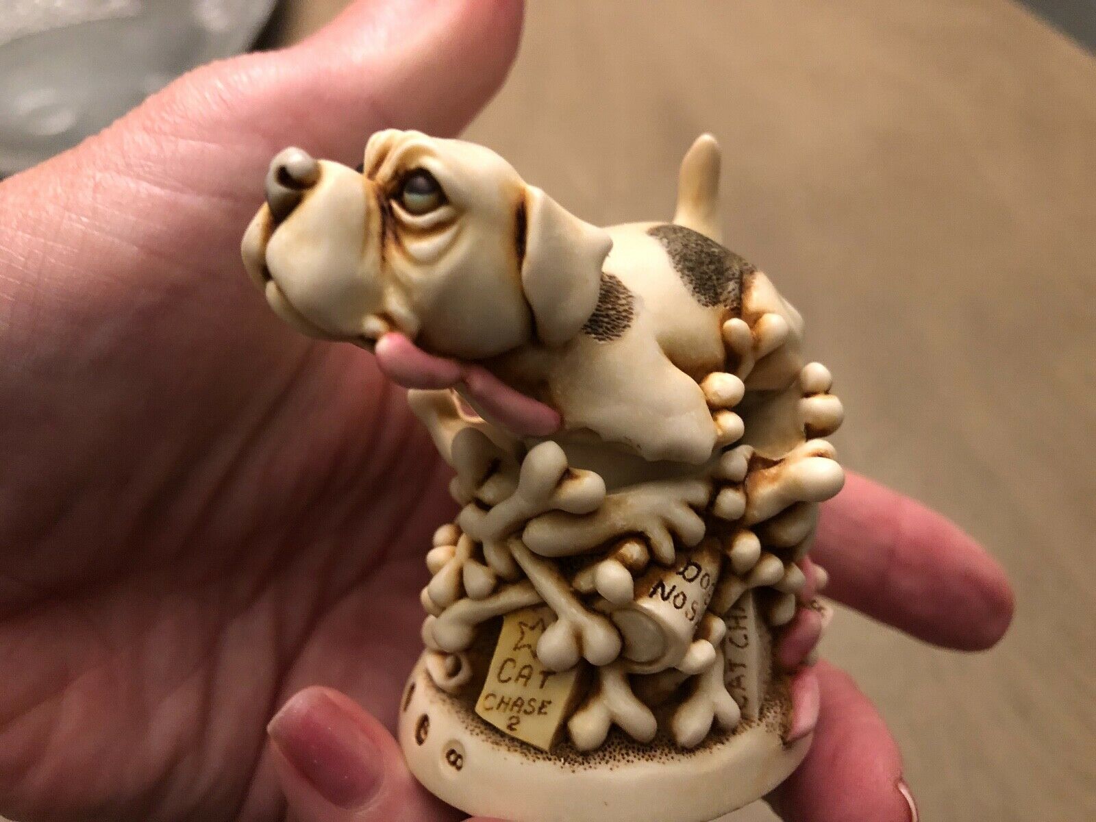 Harmony Kingdom Bad To The Bone Dogs Treasure Jest Trinket Box | #14089482