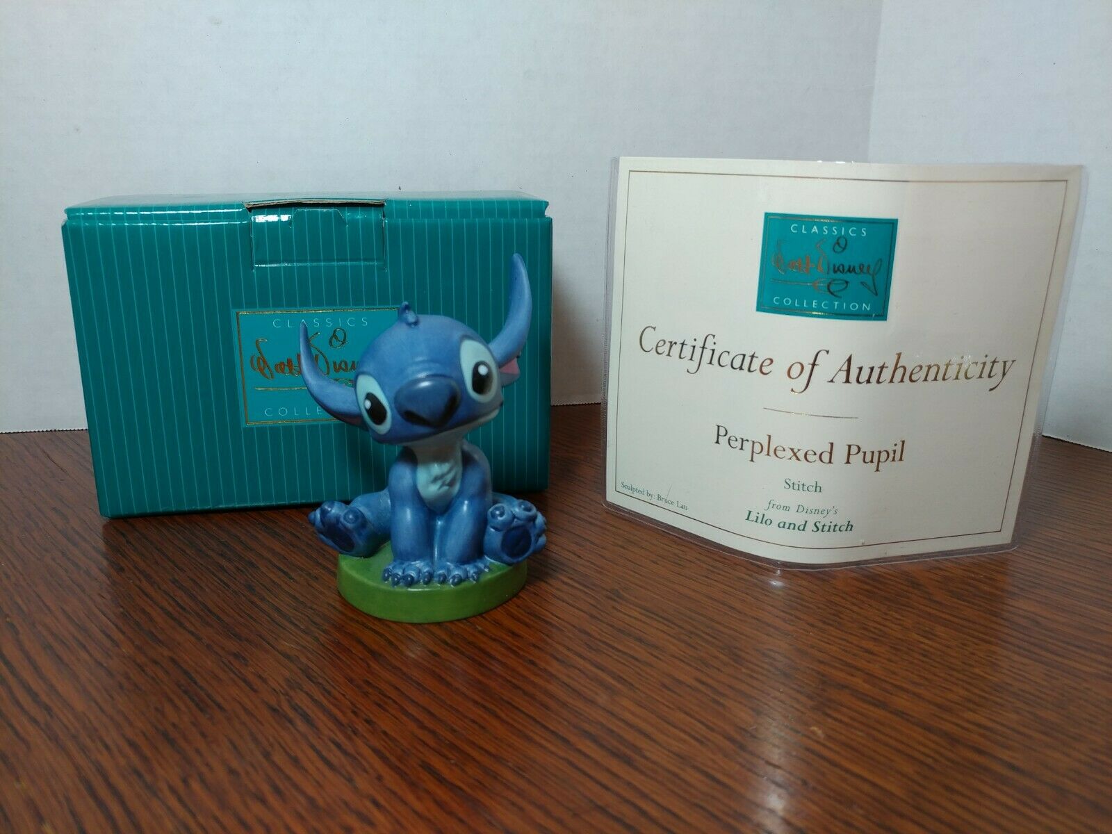 Disney WDCC Stitch “Perplexed Pupil” Figurine From Lilo And Stitch ...