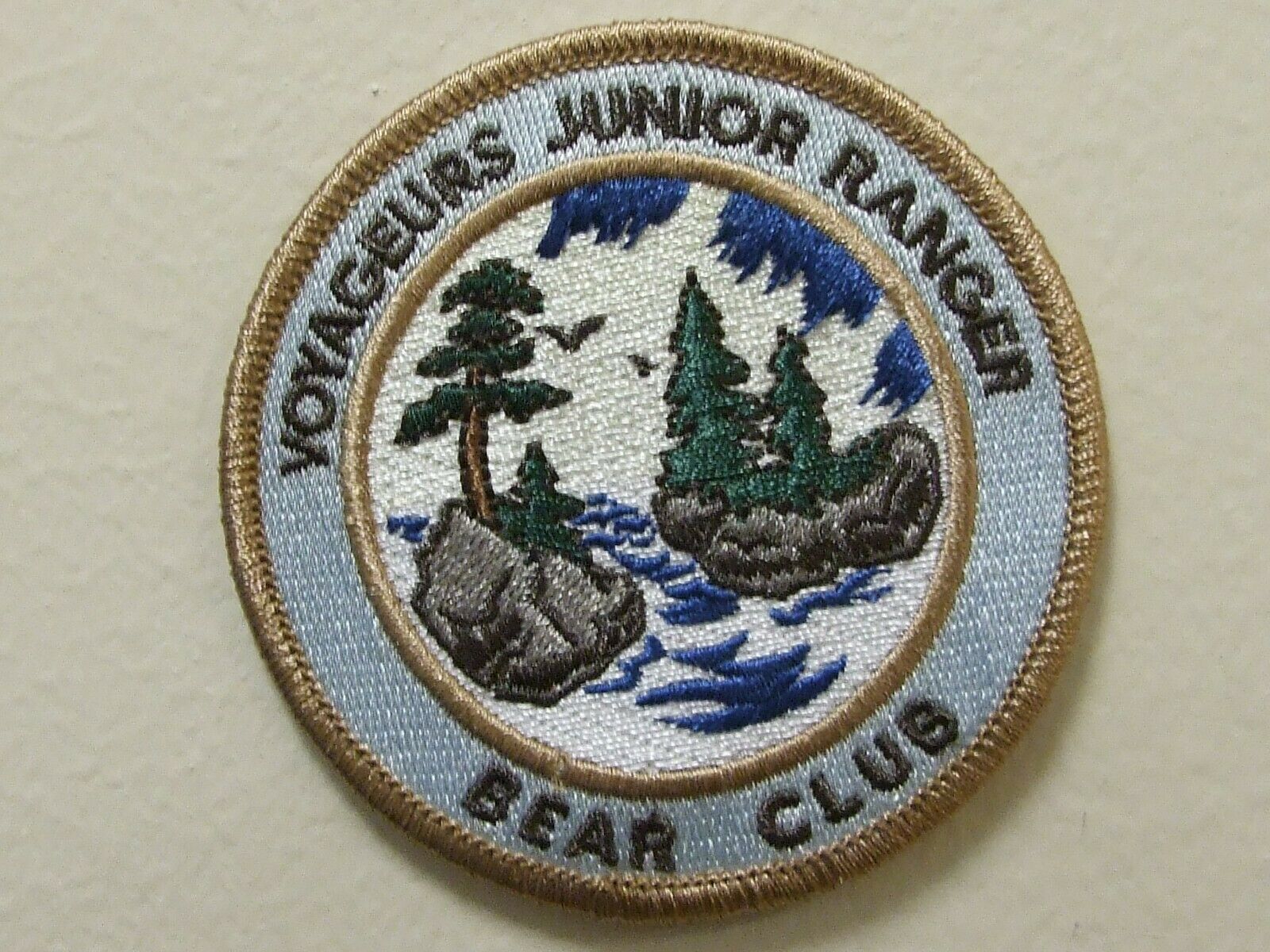 VOYAGEURS BEAR CLUB JUNIOR RANGER NATIONAL PARK Patch Minnesota Canoe ...