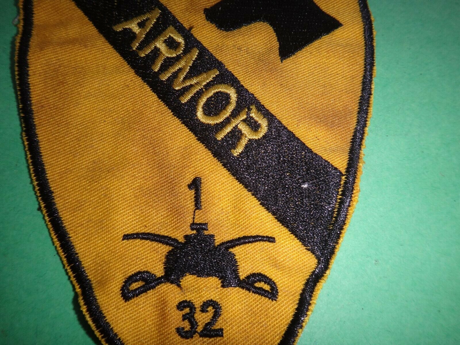 Desert Storm Patch US 1st Cavalry Division 1st Battalion 32nd Armored ...