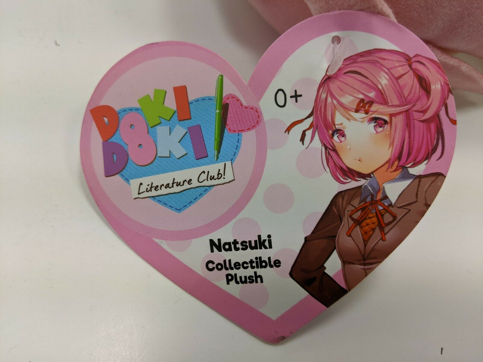 Doki Doki Literature Club - Natsuki Plush Figure By PhatMojo | #14179606
