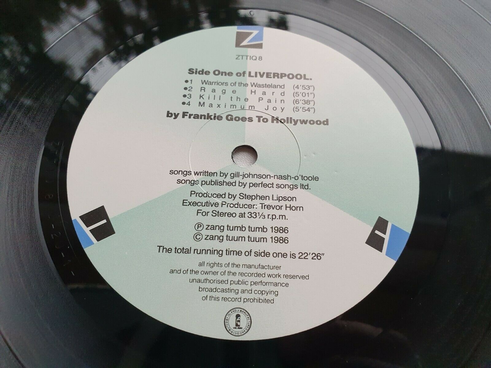 FRANKIE GOES TO HOLLYWOOD LIVERPOOL 1st 1986 UK Press TIME CAPSULE ONE ...