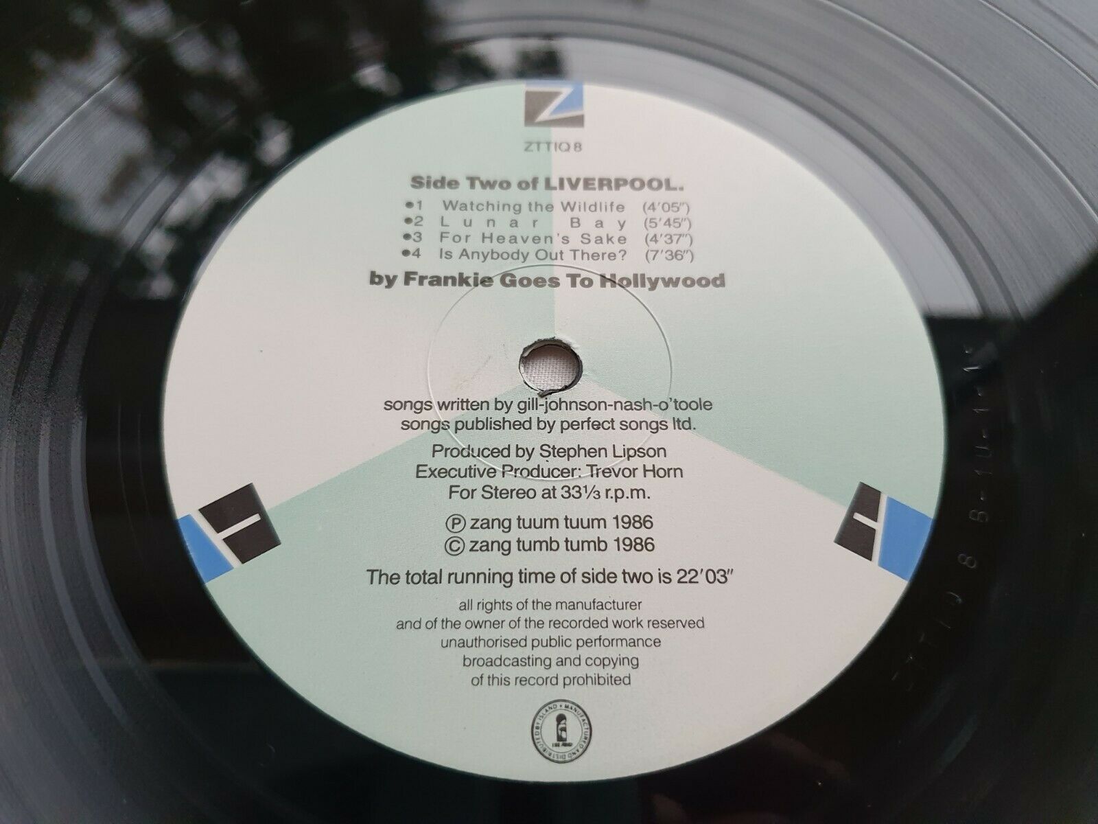 FRANKIE GOES TO HOLLYWOOD LIVERPOOL 1st 1986 UK Press TIME CAPSULE ONE ...