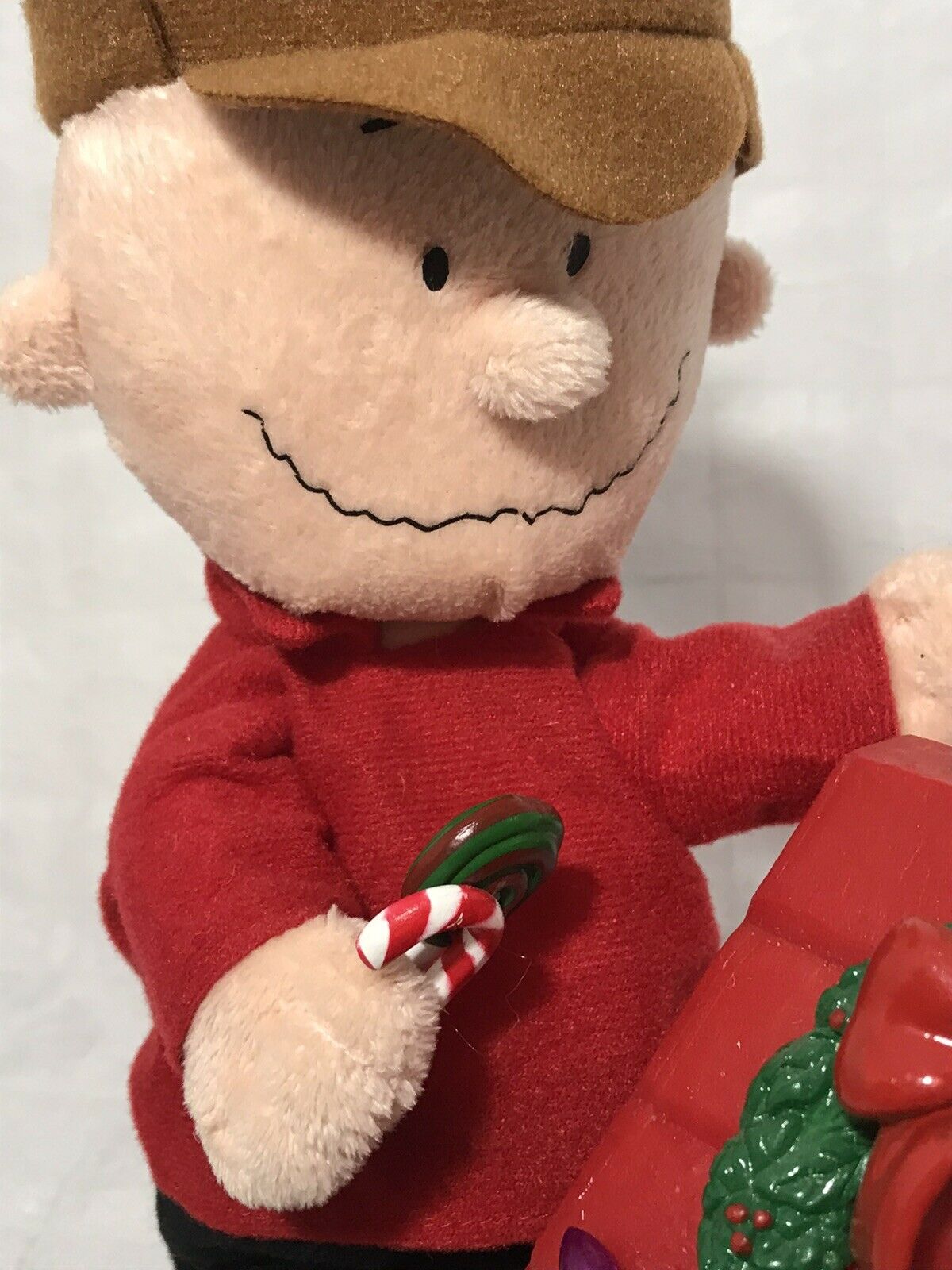 Gemmy Peanuts Snoopy Charlie Brown Animated Musical Christmas Plush ...