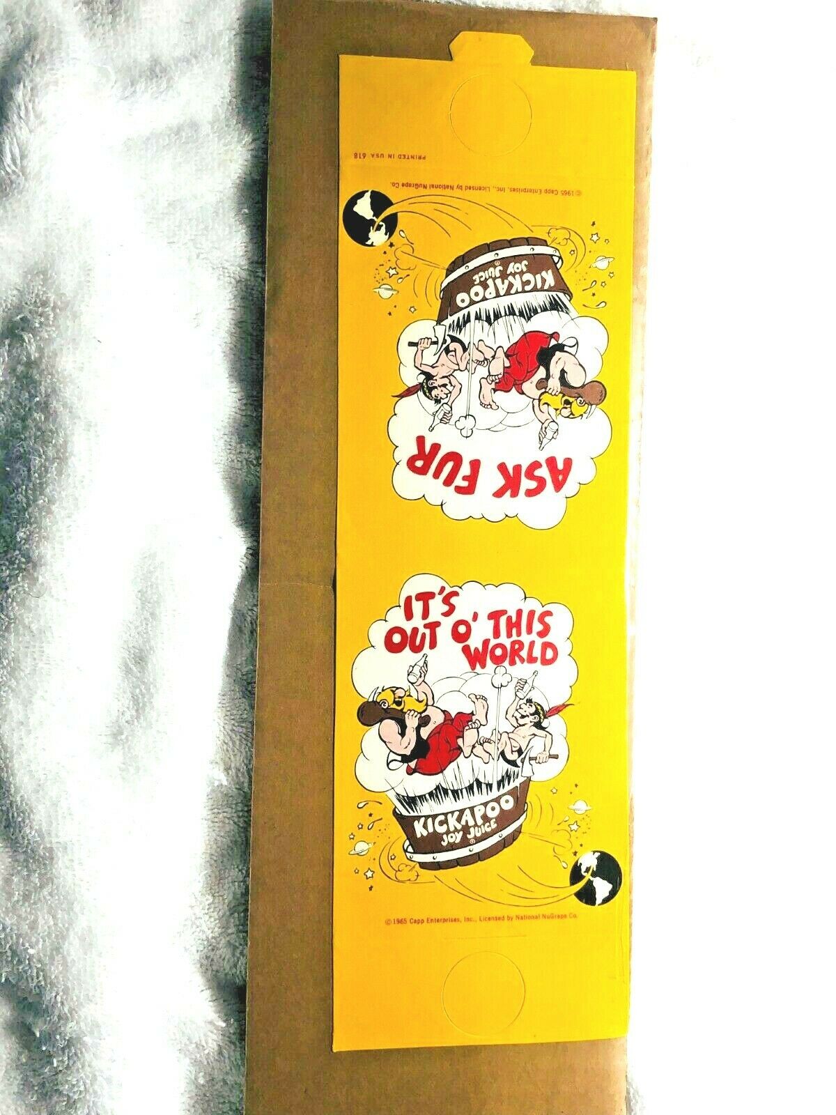 KICKAPOO JOY JUICE SODA SIGN OUT OF THIS WORLD | #13993937