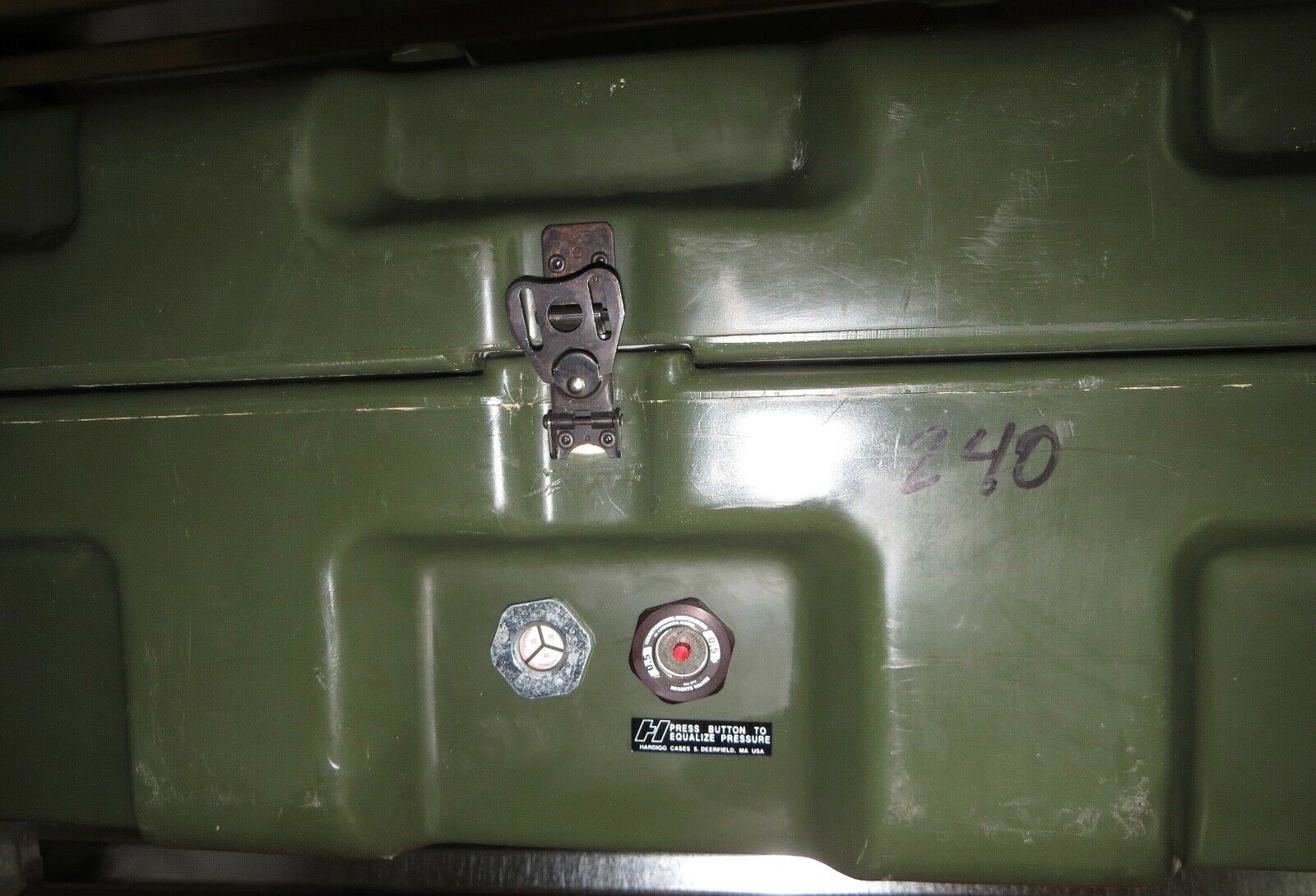 Pelican Hardigg Military 240 Transport Storage Case Green | #14151192