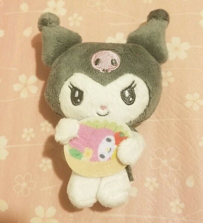 FuRyu Sanrio My Melody KUROMI Bento Mascot Plush 12cm | #14076191