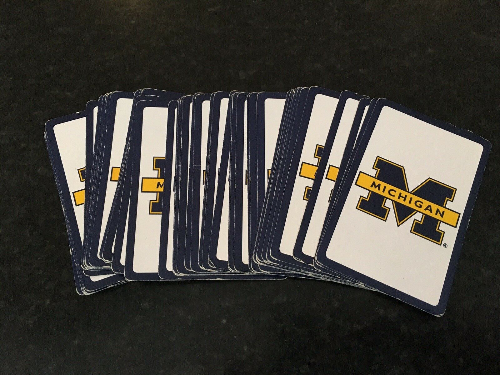 University Of Michigan Playing Cards Complete Deck With 2 Jokers Pre ...