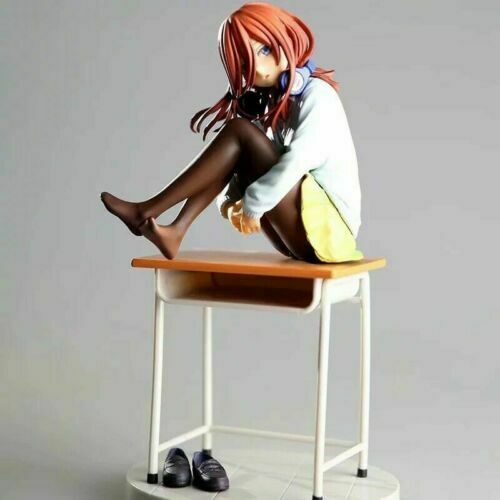 Anime The Quintessential Quintuplets Miku Nakano PVC Figure No Box 19cm ...