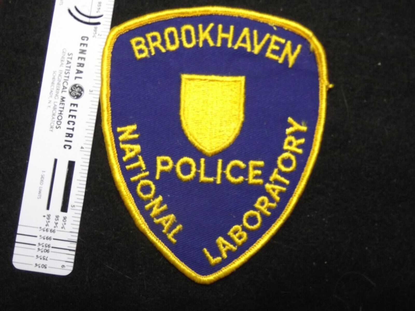 Federal DOE Energy Brookhaven Lab York Long Island Police Patch Vinatge ...