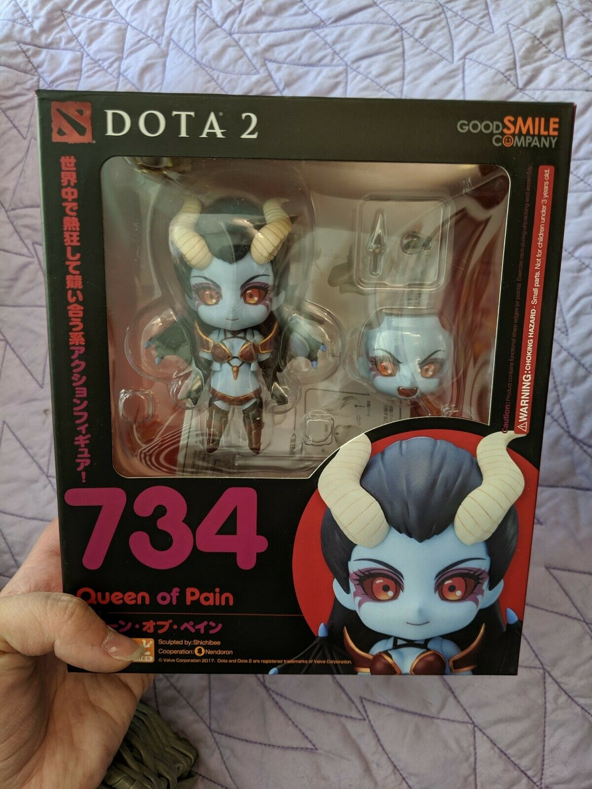 Nendoroid Queen Of Pain DOTA 2 734 OPEN BOX | #13964385