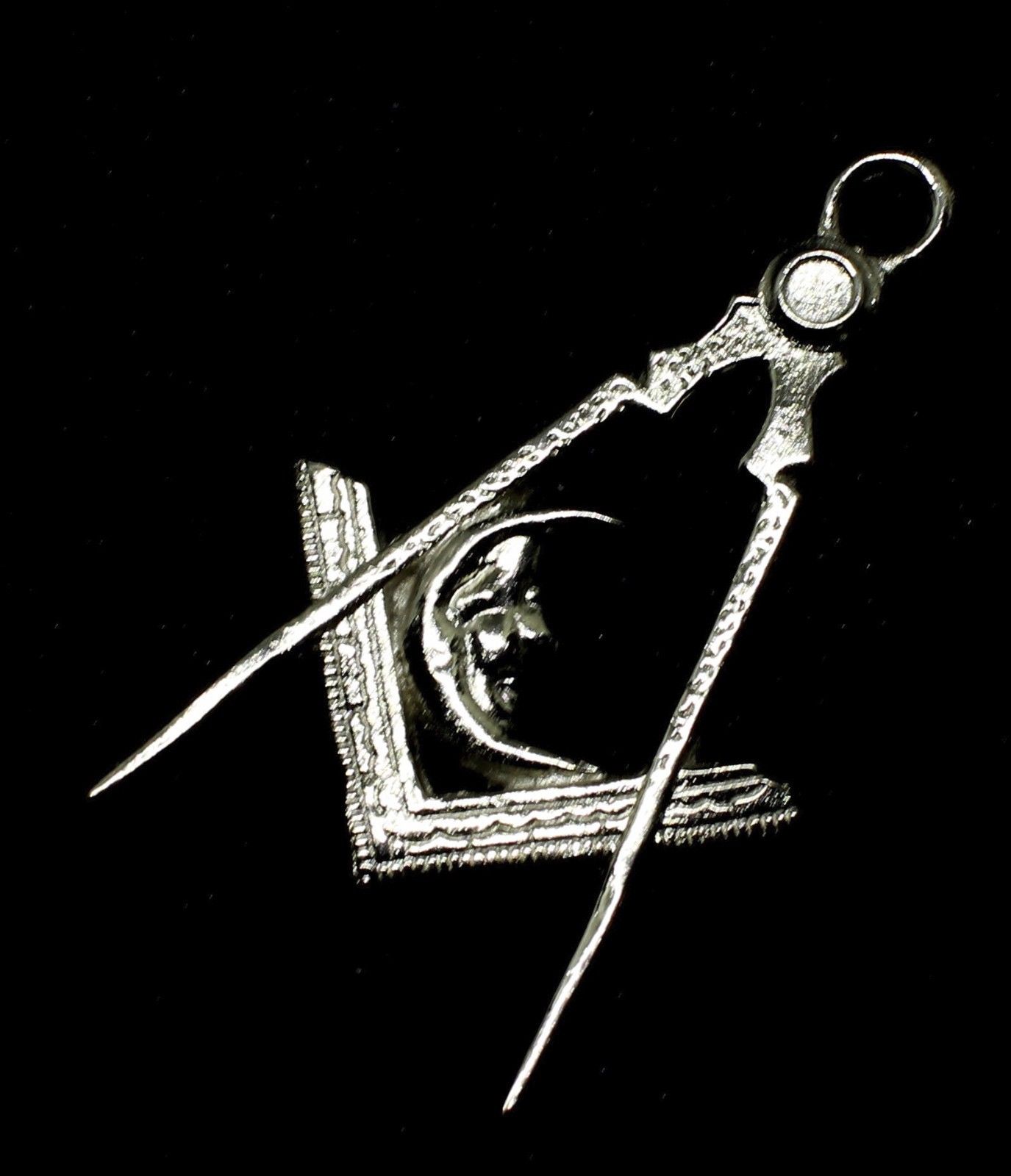 Masonic Collar Jewel Junior Deacon JD SILVER Freemason Mason | #13909173