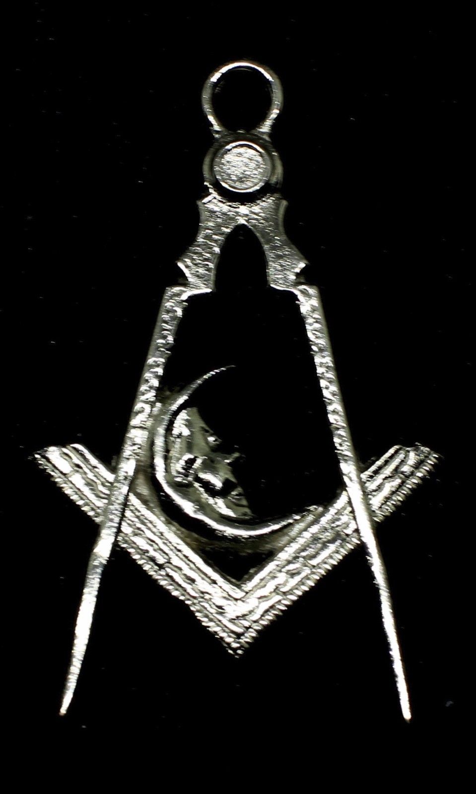 Masonic Collar Jewel Junior Deacon JD SILVER Freemason Mason | #13909173