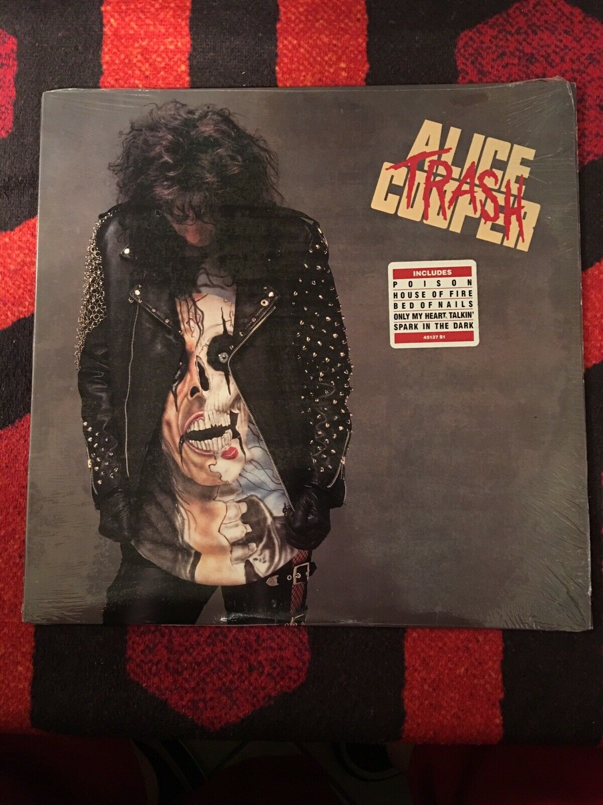 Alice Cooper Trash 1989 Vinyl Record Epic Label In Shrink Wrap | #14099121