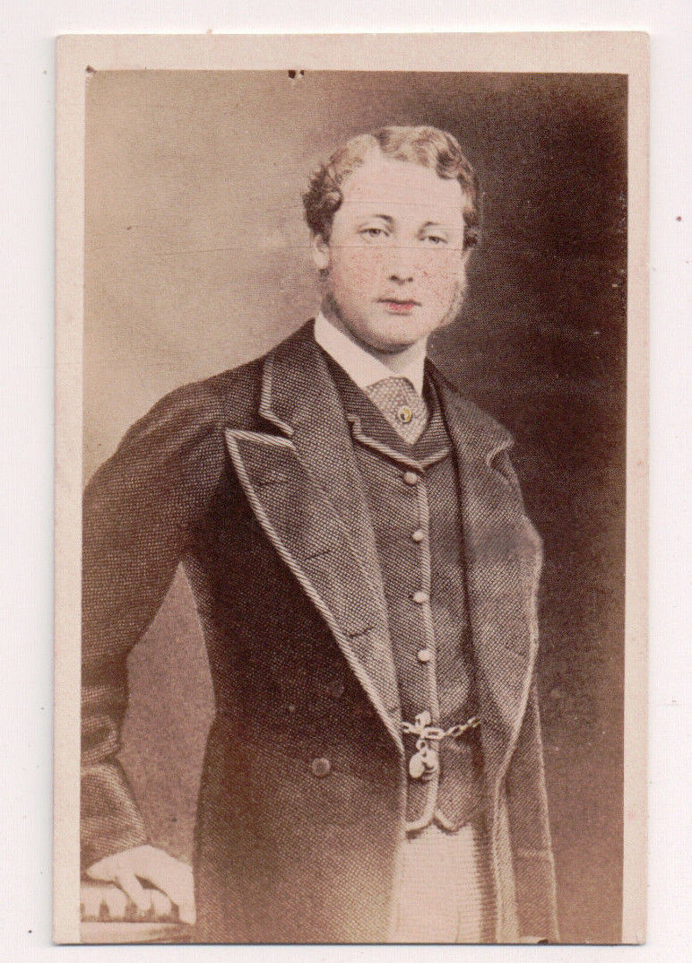 Vintage CDV Edward Prince Of Wales King Edward VII | #13878866