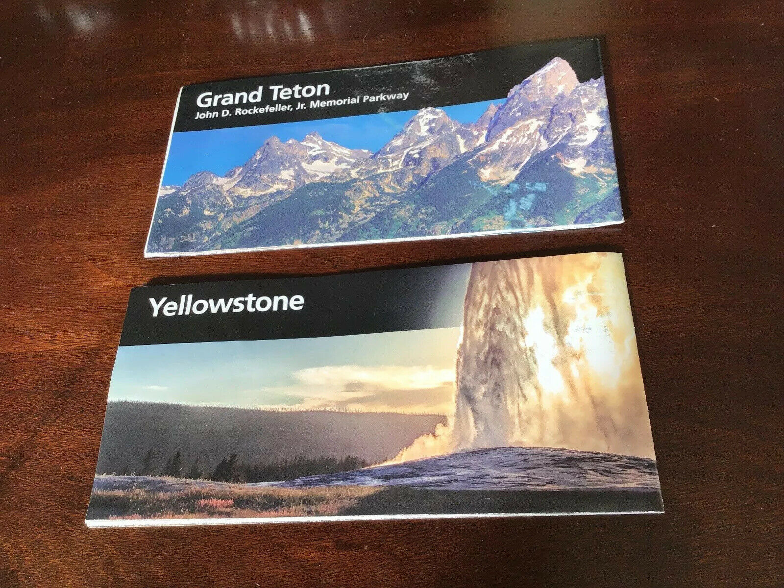 Yellowstone And Grand Teton Official National Park NPS Map Guide 2019 ...