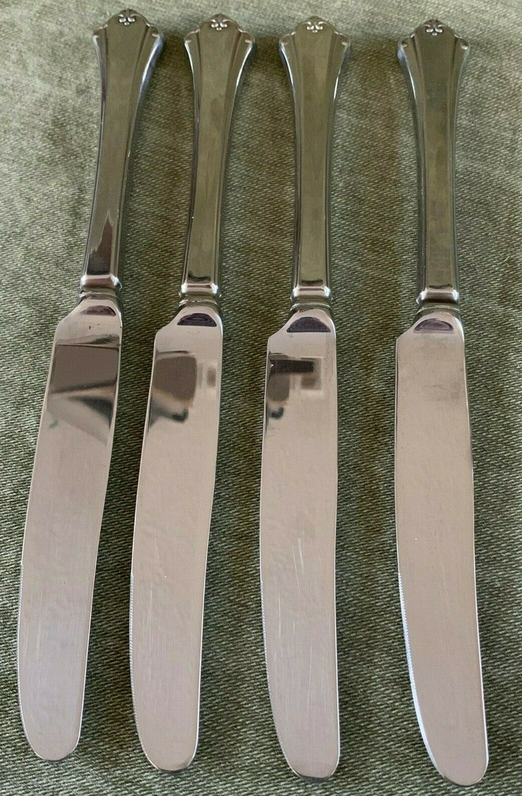 Oneida Deluxe Stainless ANTICIPATION (Set Of 4) Hollow Hndl. Table ...