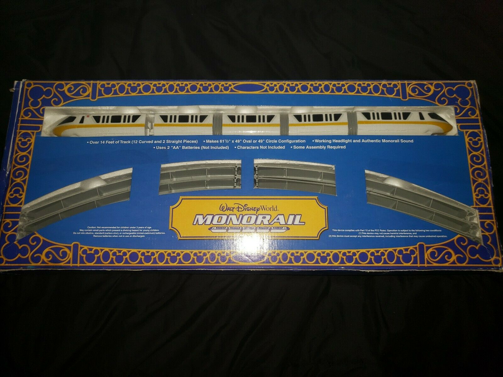 Walt Disney World Monorail Set Yellow Theme Park Asis | #13746198