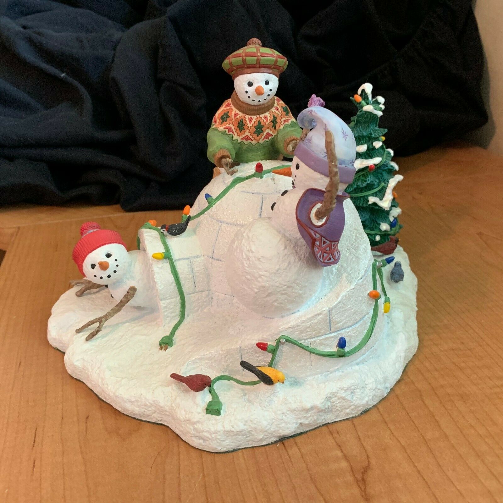 Lenox Christmas Playtime By Lynn Bywaters Snow Men Igloo Christmas ...