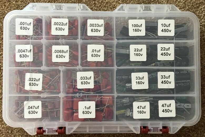 Now Upgraded Tube Radio Capacitor Kit For AA5 And Transformer Tube ...