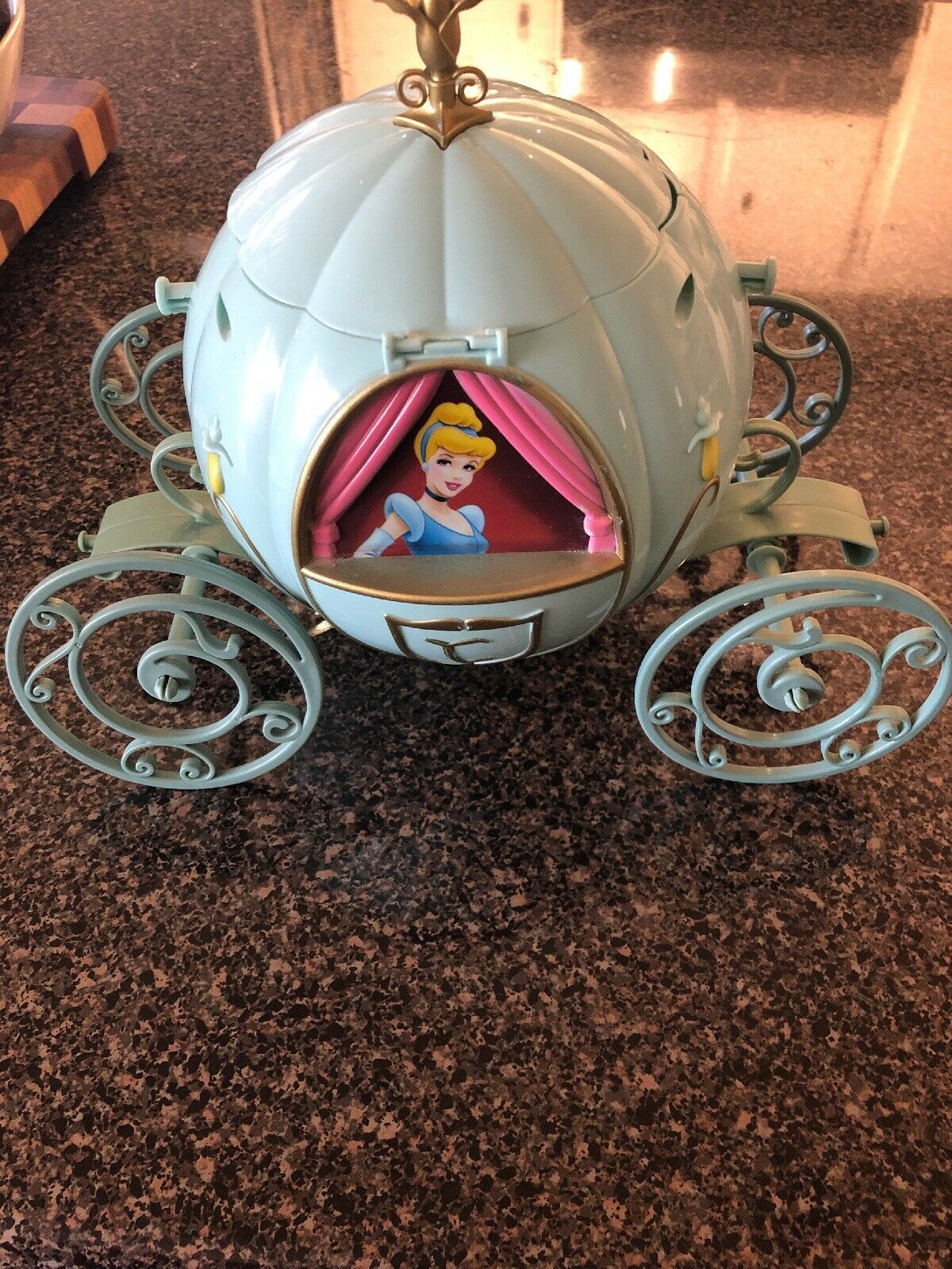 Disney Parks Princess Cinderella Carriage Premium Popcorn Bucket ...