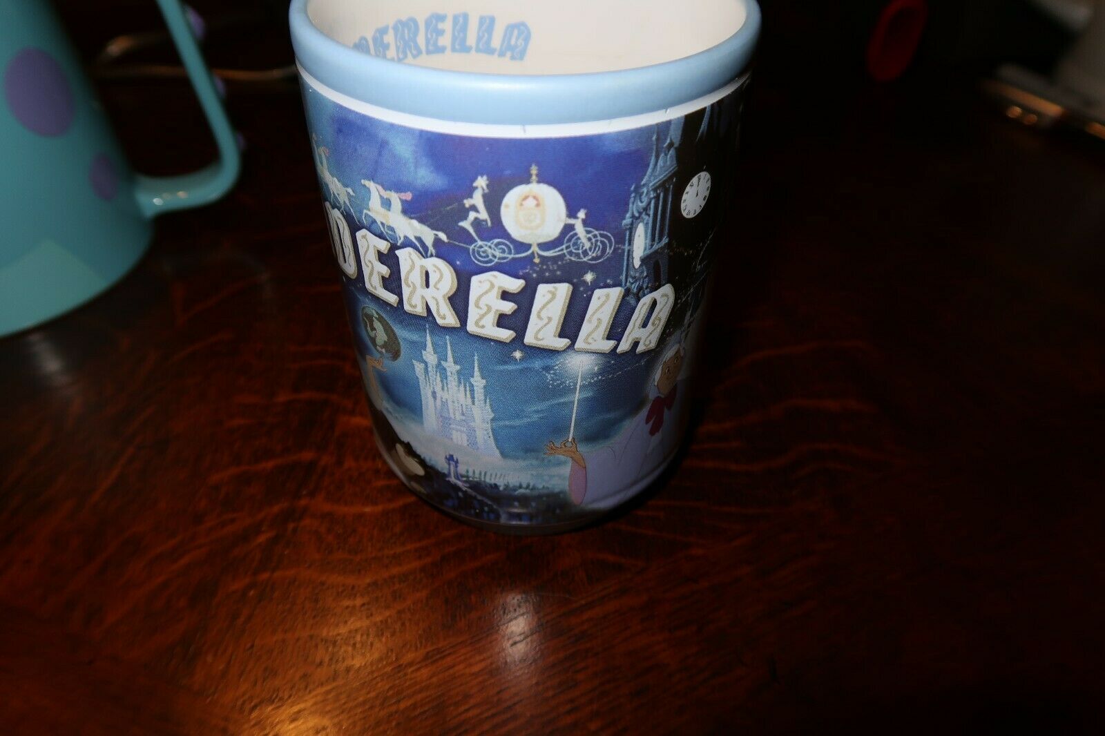 Disney Walt Disney World Cinderella Castle Coffee Cup MUG GREAT SHAPE ...