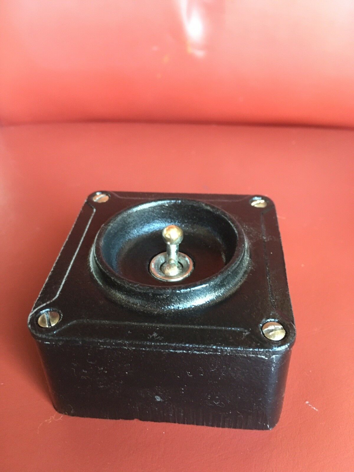Crabtree Vintage Industrial Light Switch Perfect Circa 1940 | #13911349