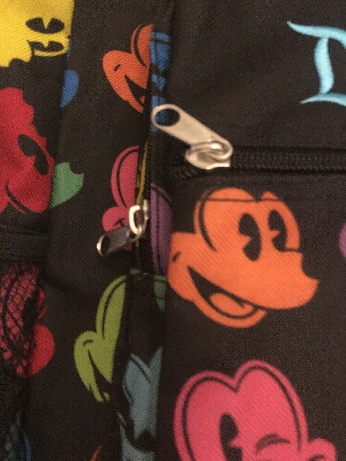 DISNEYLAND RESORT Rainbow MICKEY MOUSE BACKPACK Exclusive School Bag ...