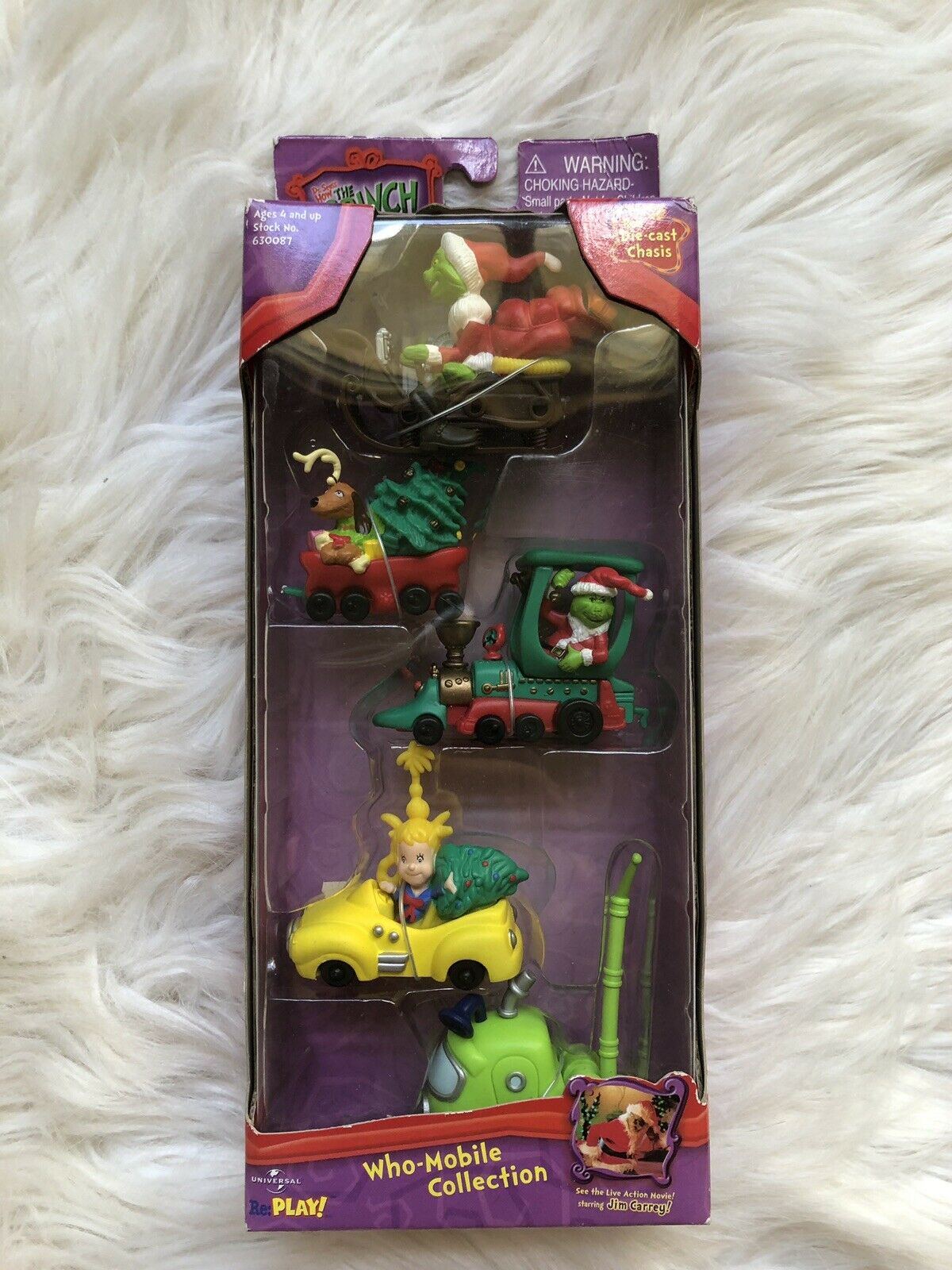 THE GRINCH Who Stole Christmas Who - Mobile 5 - Die - Cast Figures ...