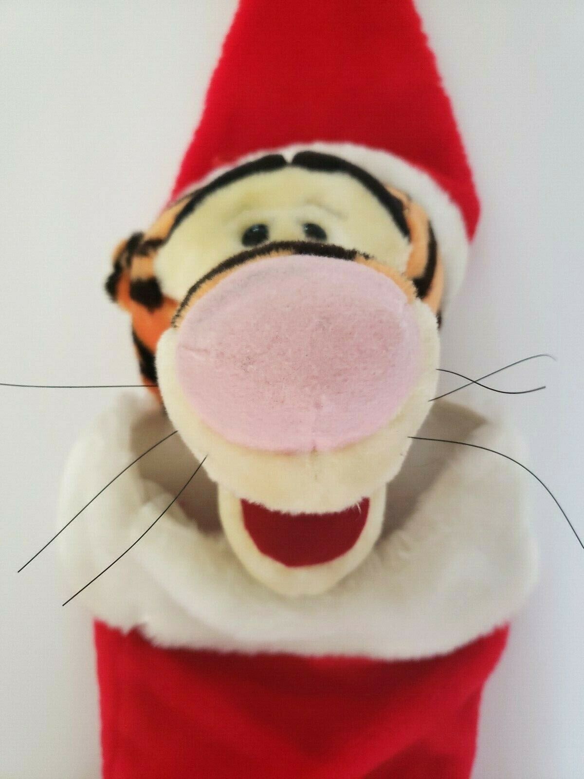Disney Tigger Santa`s Best Christmas 19 " Stocking Plush Head Winnie ...