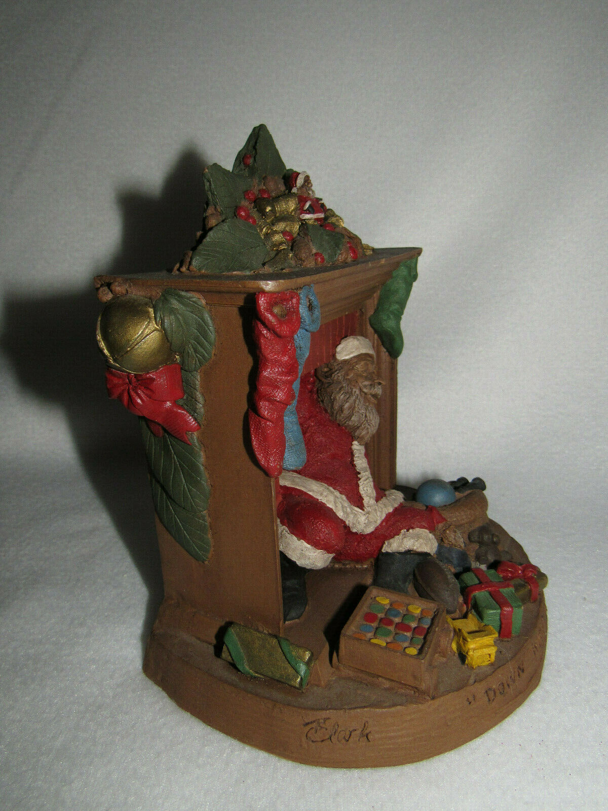 Down With A Bound Santa Claus Tom Clark Cairn Studios 23 Sculpture ...