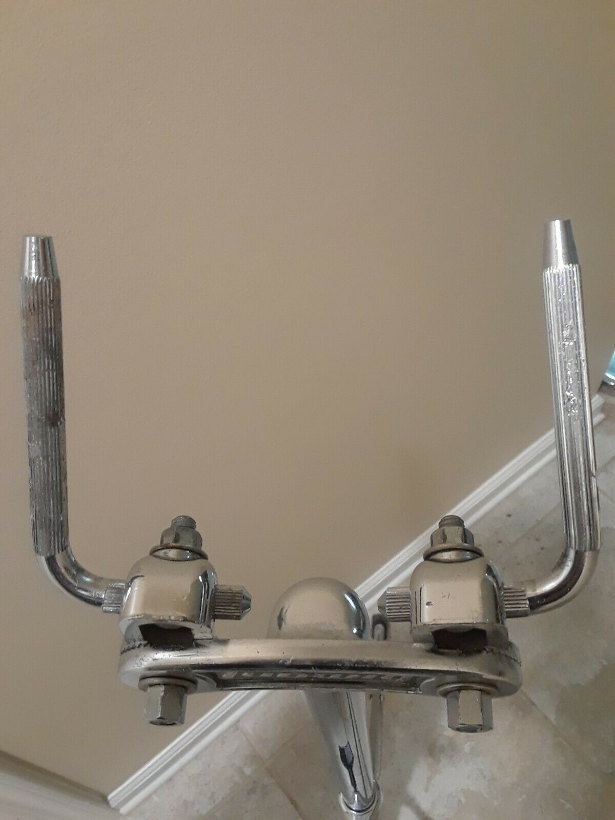 Vintage Ludwig Hercules Double Tom Mount Drum Stand With Hex Wrench ...