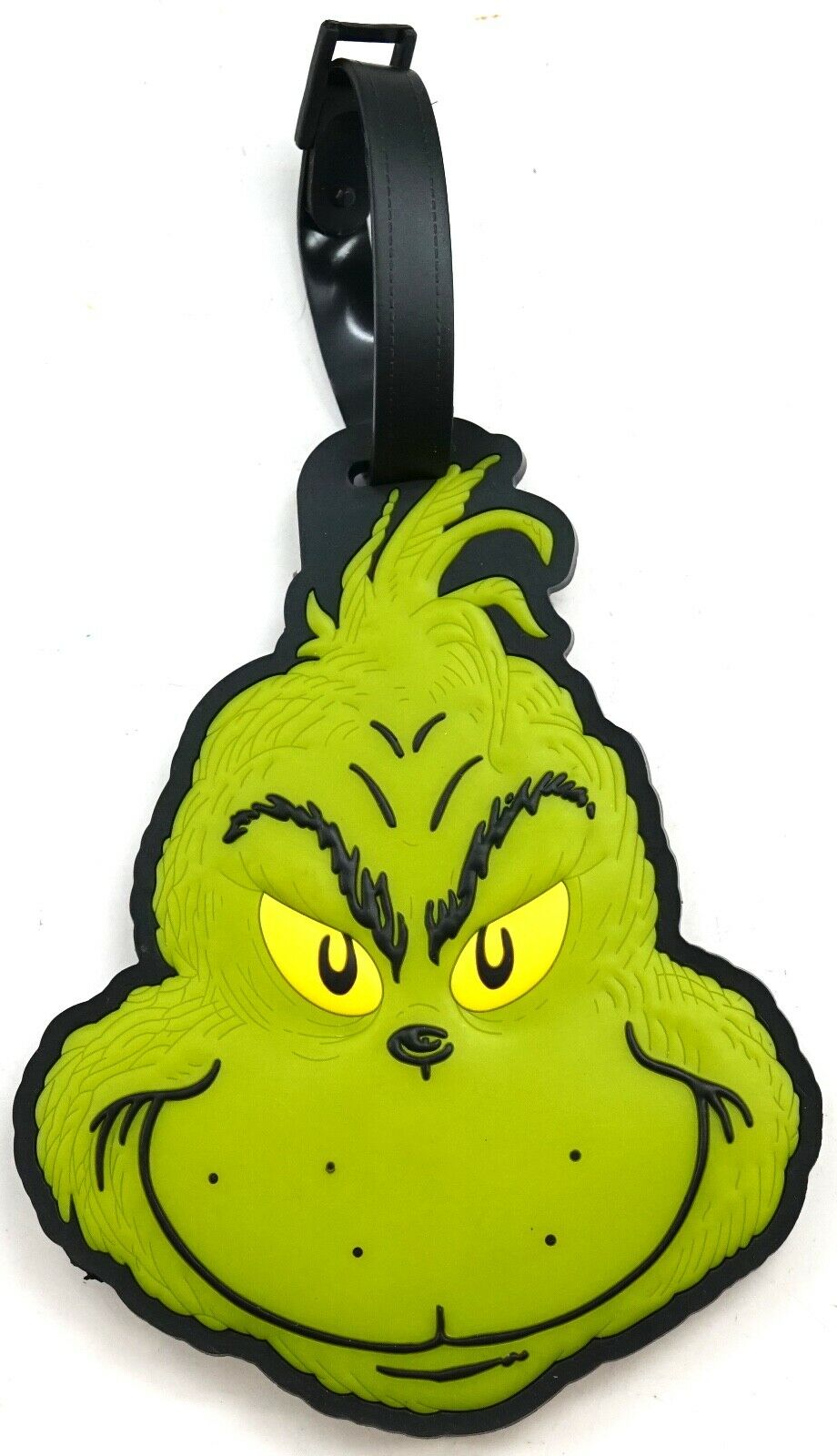 Universal Studios Dr. Seuss The Grinch PVC Grinch Face Luggage Tag ...