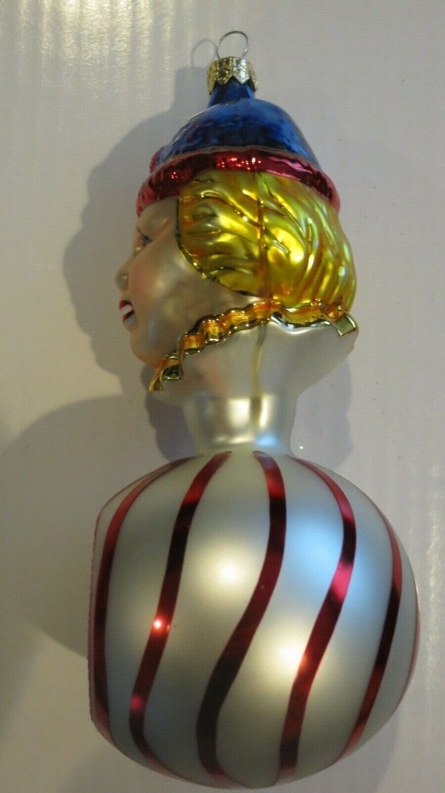 Radko Hard To Find Clown Reflector Squiggles Ornament 1994 90 - 084 - 2 ...
