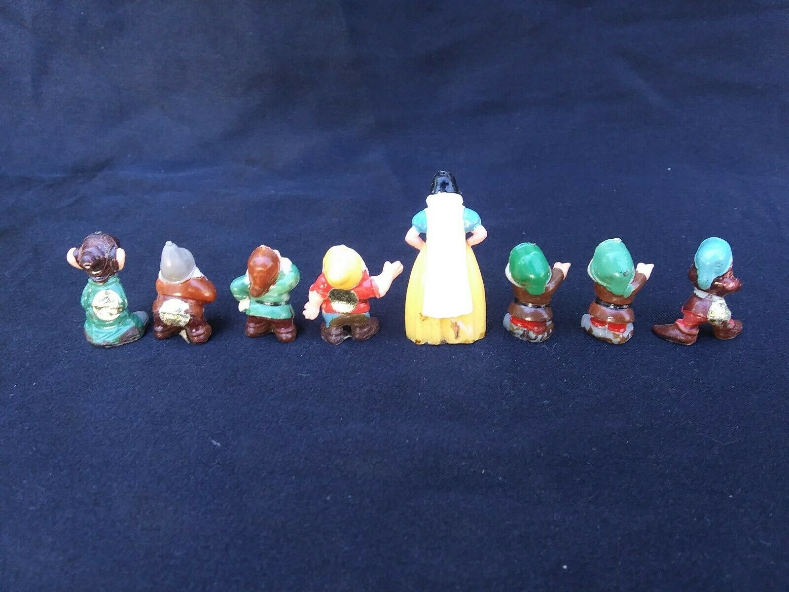 Marx Disney Miniatures Disneykin Snow White And The 7 Dwarfs (1961 ...