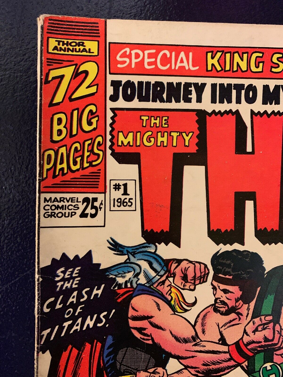 Journey Into Mystery Annual 1 Marvel Comics 1965 FN The Mighty Thor ...