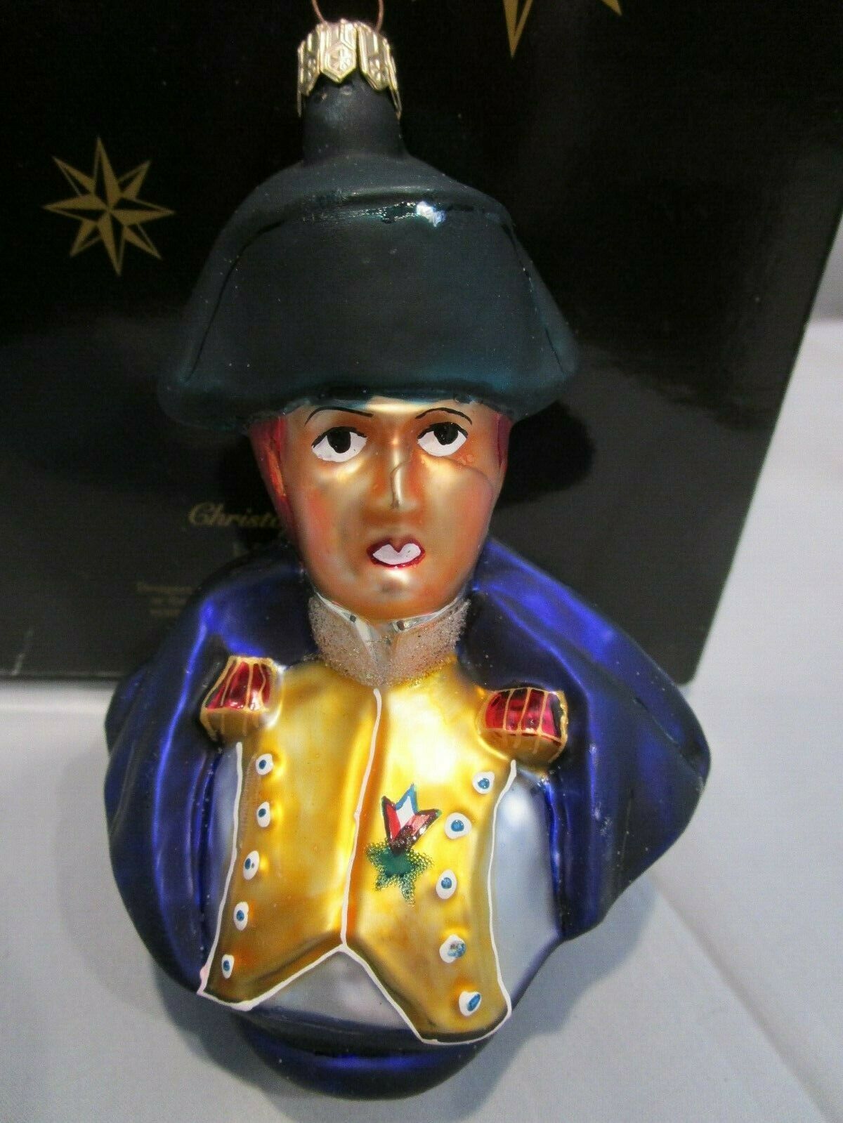 Christopher Radko Christmas Tree Glass Ornament Napoleon Bonaparte ...