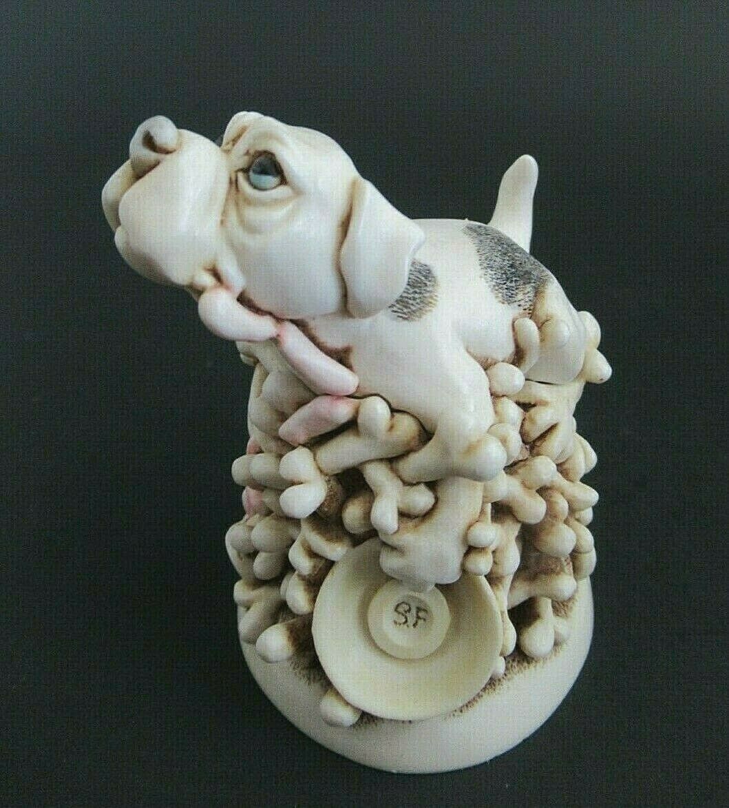 Harmony Kingdom Bad To The Bone Dogs Treasure Jest Trinket Box | #13603430