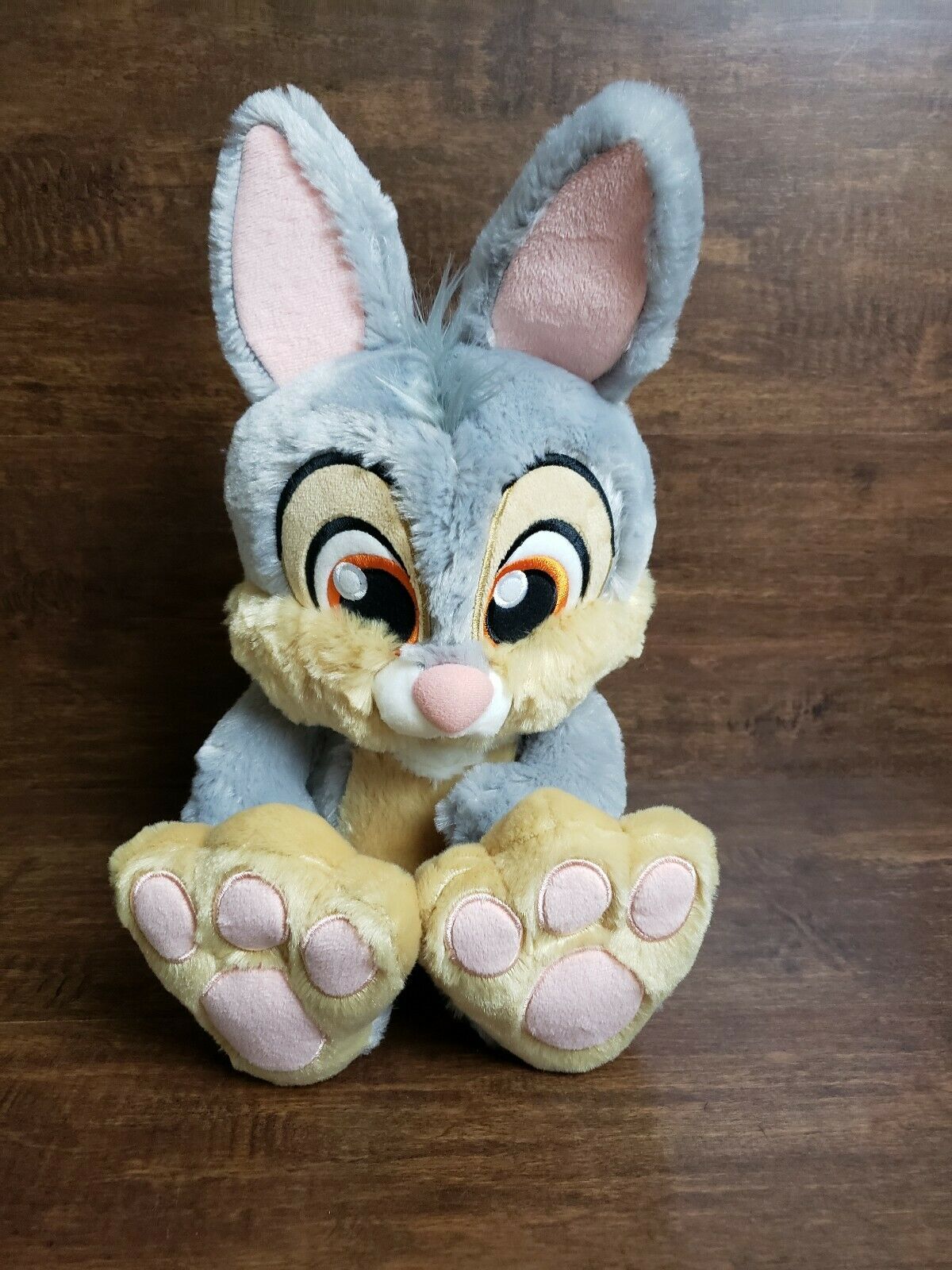 Disney Parks Thumper Bunny Rabbit Soft Big Eyes Big Feet Plush Bambi ...