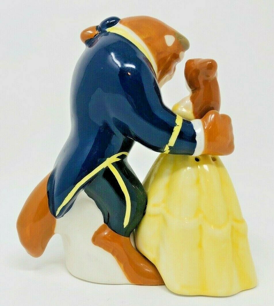 Disney Beauty And The Beast Dance Magnetic Westland Salt Pepper Shaker ...