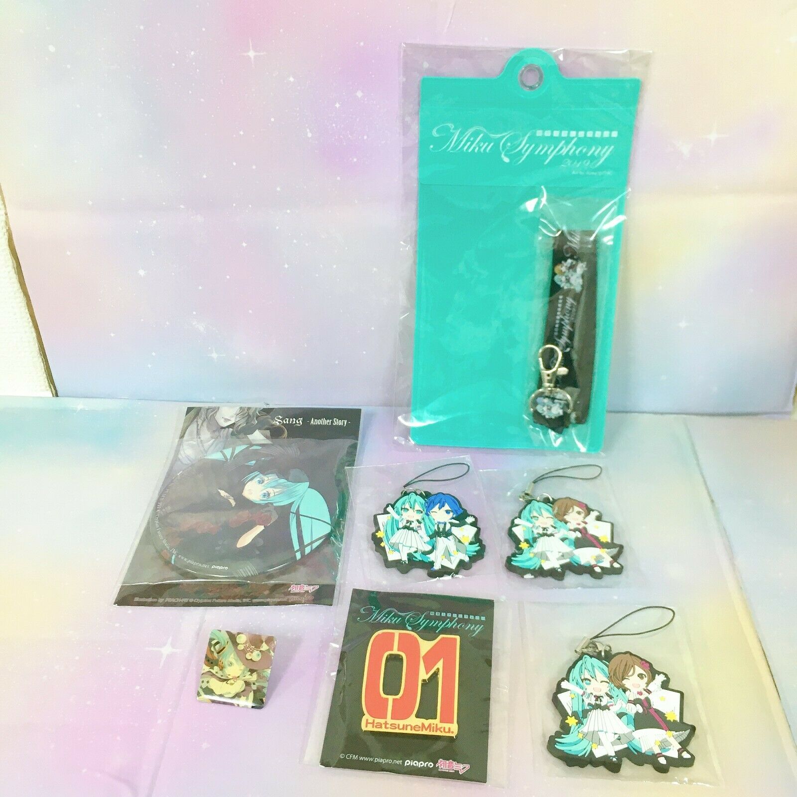 Japan Anime Vocaloid Hatsune Miku Symphony Neck Holder Rubber Strap ...