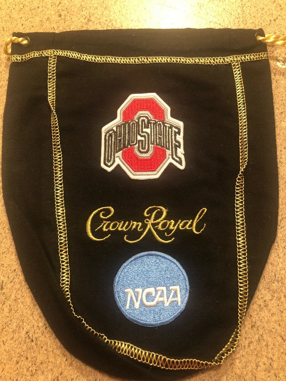 Ohio State Buckeyes CROWN ROYAL BAGS Black 750 Ml | #13568502