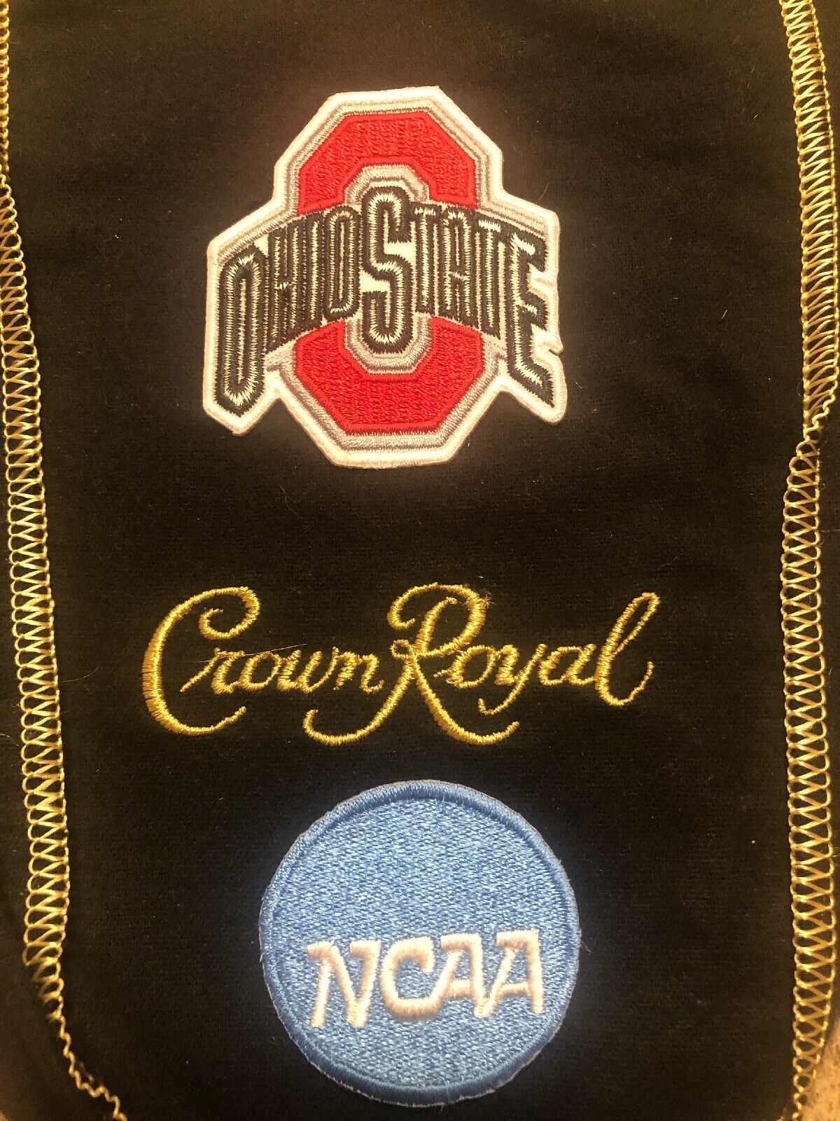 Ohio State Buckeyes CROWN ROYAL BAGS Black 750 Ml | #13568502