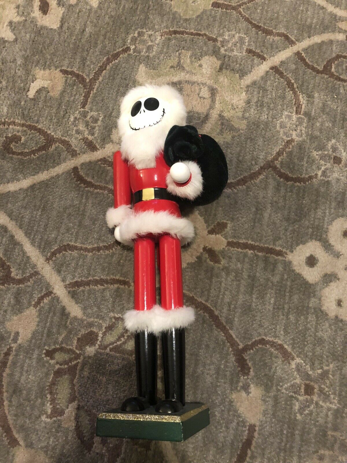 The Nightmare Before Christmas Jack Skellington Nutcracker 18” Wood VG ...