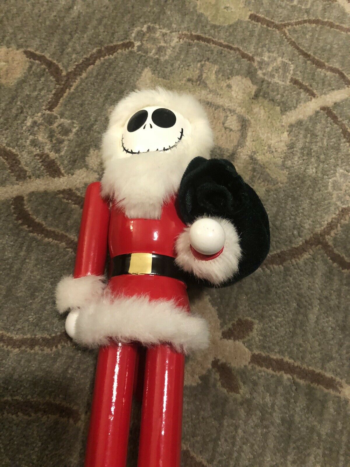 The Nightmare Before Christmas Jack Skellington Nutcracker 18” Wood VG ...