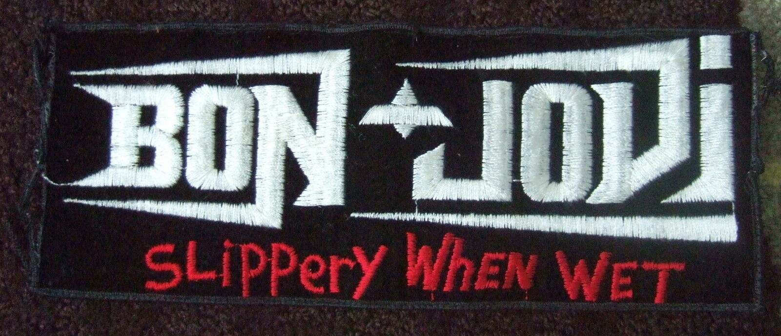 1986 Bon Jovi Slippery When Wet Picture Disc LP Record Vinyl & 11 ...