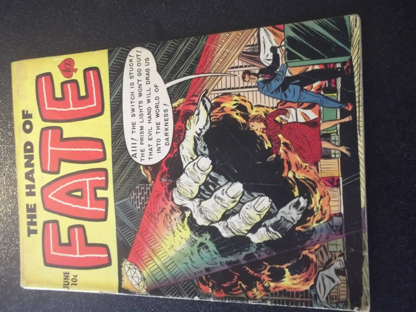 THE HAND OF FATE JUNE 1953 UNGRADED GOLDEN AGE COMIC - GREAT COVER ART ...