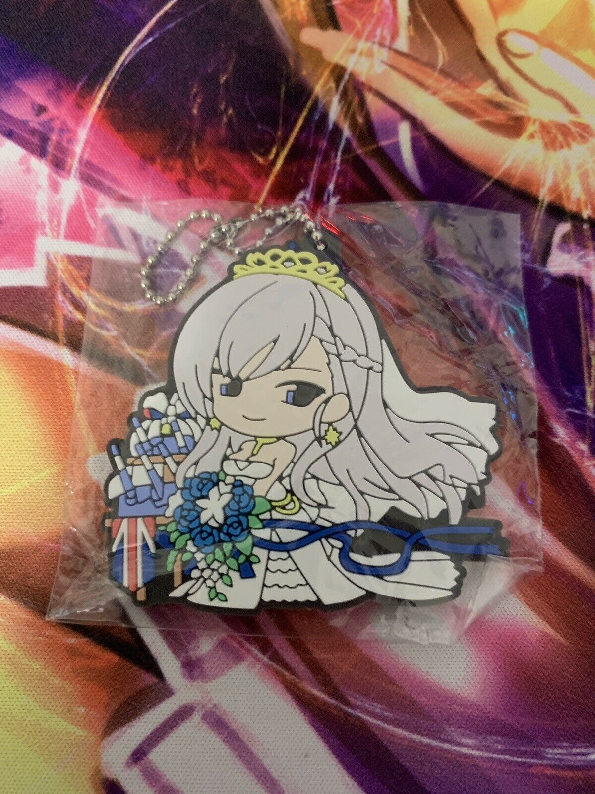 Official Bandai Azur Lane Belfast Keychain Gashapon From Japan Wedding ...