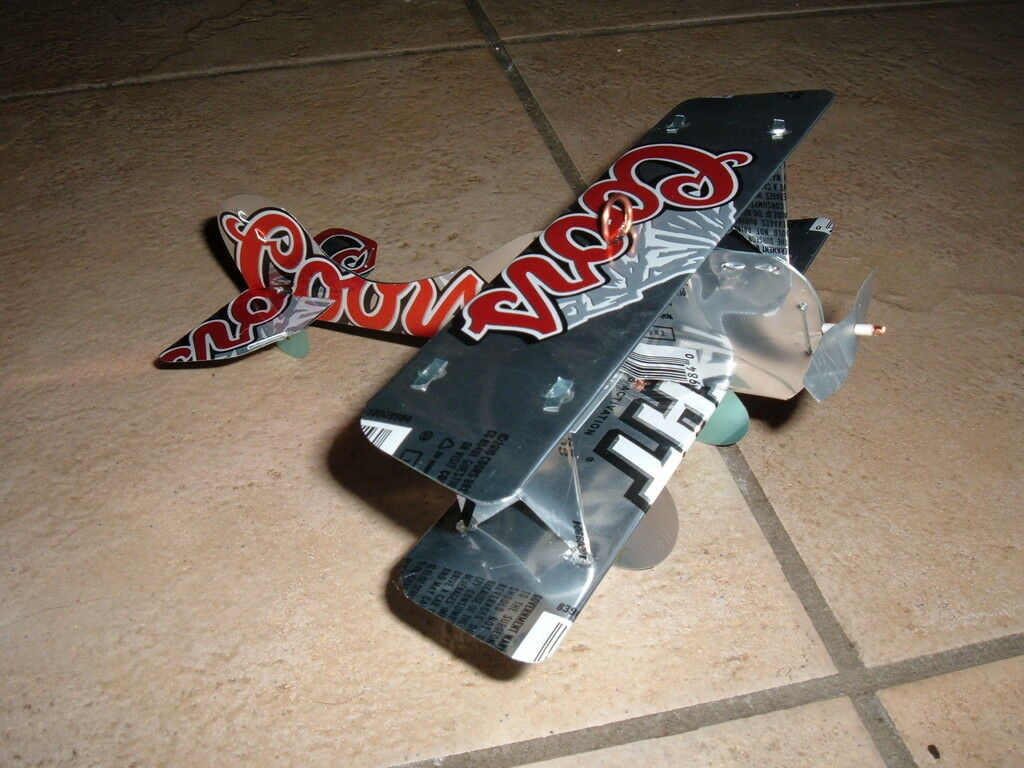 COORS LIGHT Can Plane Airplane Made From REAL Cans | #13602072